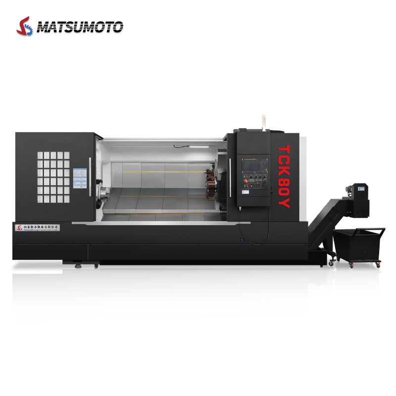 TCK80Y CE Certified Slant Bed CNC Lathe for Precision Metal Turning